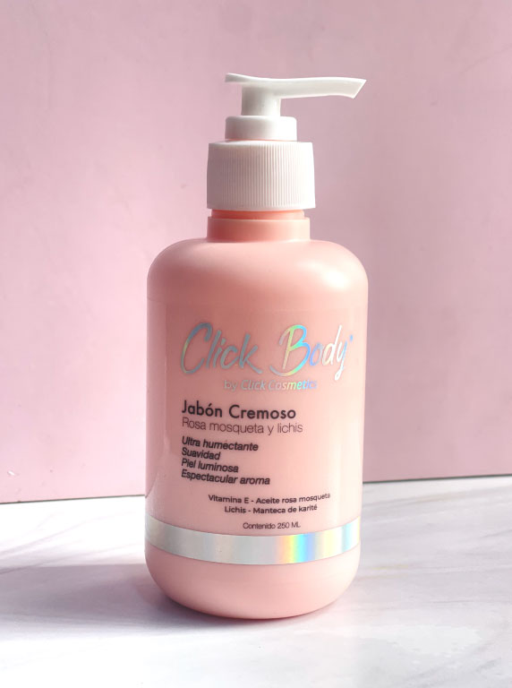 Jabón cremoso corporal Click Hair – Cocopink Store